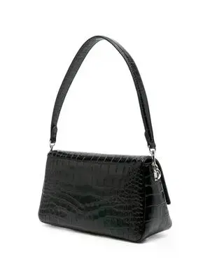 Tory Burch Charlie Croc-embossed Shoulder Bag
