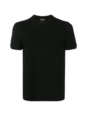 Giorgio Armani Ga Logo-embroidered T-shirt