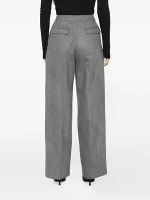 THELATEST Pleated Wide-leg Trousers