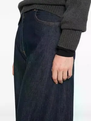 THELATEST Pleated Detail Wide-leg Jeans