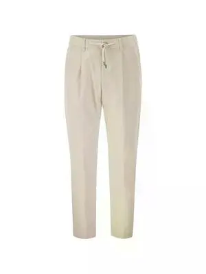 Herno Drawstring Tapered Trousers