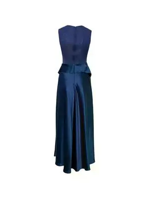 Acler Medici Draped Maxi Dress