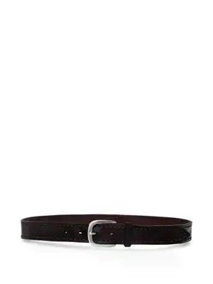 Orciani Leather Belt - Brown