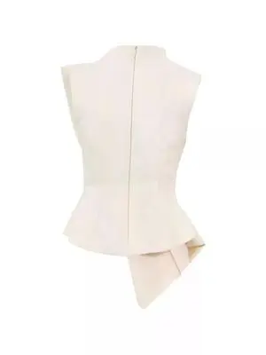 Acler Burbank Structured Top - Neutrals