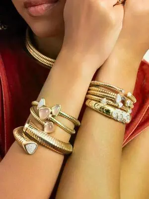 Marina B Trisolina Castanga Diamond Bracelet