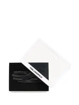 Karl Lagerfeld K/autograph Suede Gloves