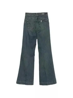 Liu Jo Button-detail Flared Jeans