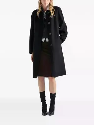Prada Striped Shirt With Bow Detail