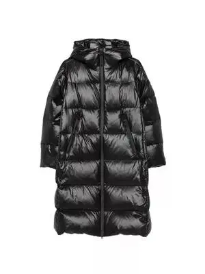 Peuterey Quilted Hooded Jacket - Black