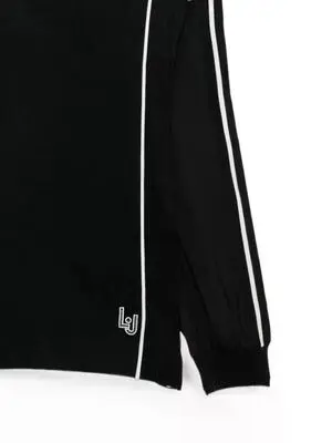 Liu Jo Contrast Stripe Fine Knit Sweatshirt