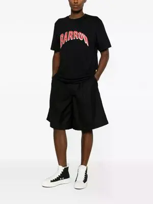 BARROW Logo-print Short-sleeves T-shirt