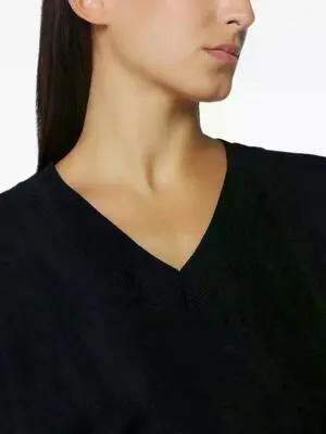 RÓHE Merino Wool V-neck Sweater