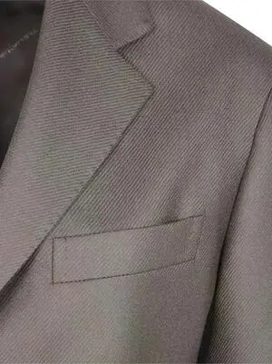 Tagliatore Twill Single-breasted Blazer