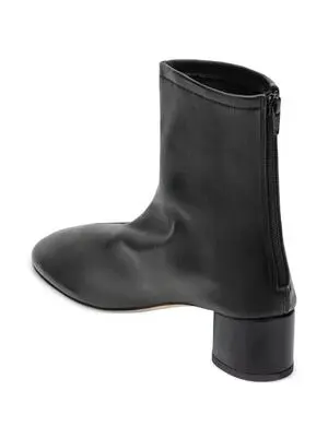 Dear Frances Harlie Rear-zip Ankle Boots - Black