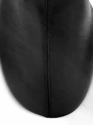 Dear Frances Harlie Rear-zip Ankle Boots - Black