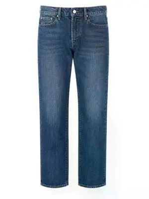 Paul Smith Organic Authentic Faded-effect Straight-leg Jeans