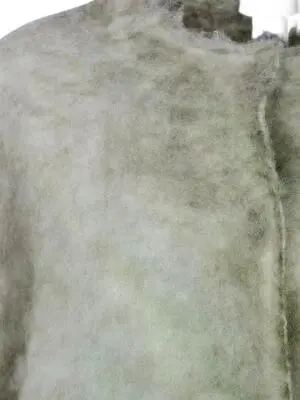 Avant Toi Alpaca Oversized Jacket - Grey