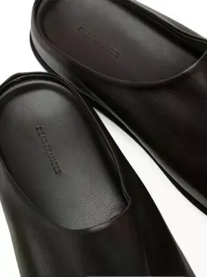 Dear Frances Vico Round-toe Mules - Brown