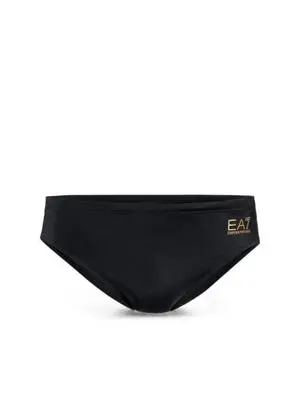 EA7 Logo-print Swimming Briefs