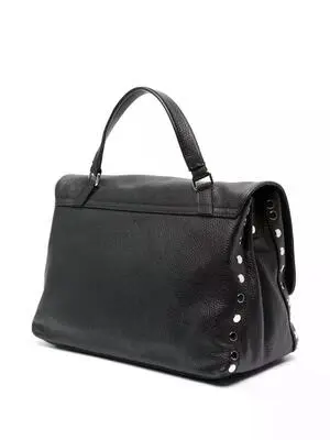 ZANELLATO Postina Leather Tote Bag - Black