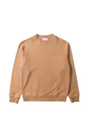 EDMMOND STUDIOS Duck Patch Crewneck Sweater - Orange