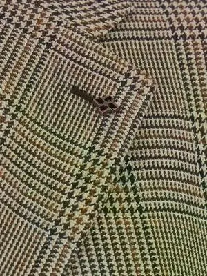 Tagliatore New York Check-pattern Notched-lapels Blazer