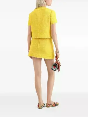 Dolce & Gabbana Tweed Mini Skirt