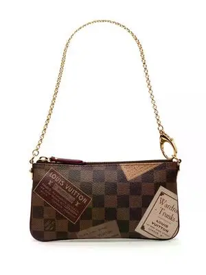 LOUIS VUITTON Damier Ebene Pochette Milla Mm Shoulder Bag