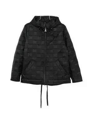 BETTY BARCLAY Quilted-design Hooded Jacket