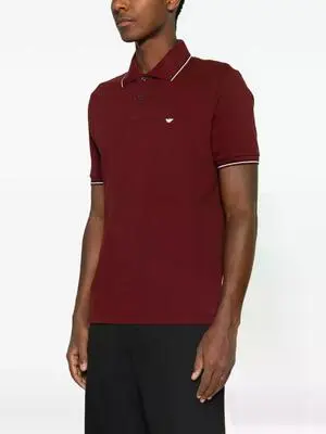Emporio Armani Logo-patch Polo Shirt