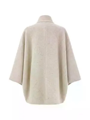 Eleventy Zip-up Herringbone Coat