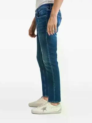 DONDUP Dian Faded Whiskered Jeans