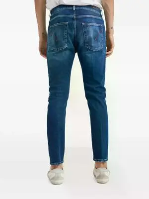 DONDUP Dian Faded Whiskered Jeans