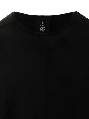 THOM KROM Exposed Seam Crew Neck Sweater