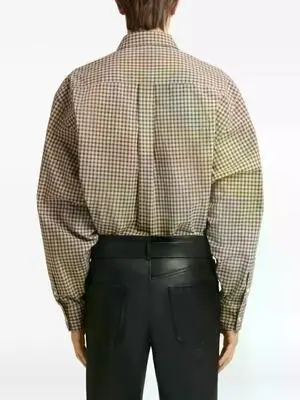 Marni Micro-checked Shirt - Neutrals
