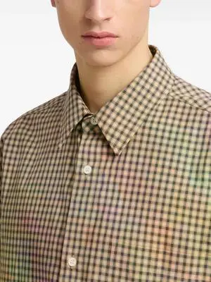 Marni Micro-checked Shirt - Neutrals