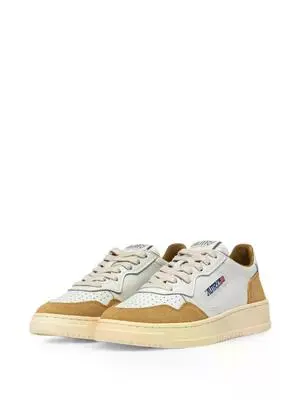 AUTRY Suede Panelled Perforated Sneakers