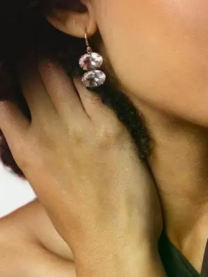 Irene Neuwirth Gemmy Gem Morganite Earrings