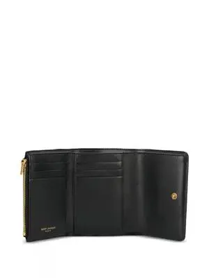Saint Laurent Jamie Slim Tri-fold Wallet In Lambskin