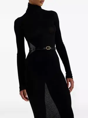 Elisabetta Franchi Knit Openwork Dress