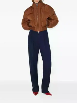 Elisabetta Franchi Down Jacket In Voile Fabric