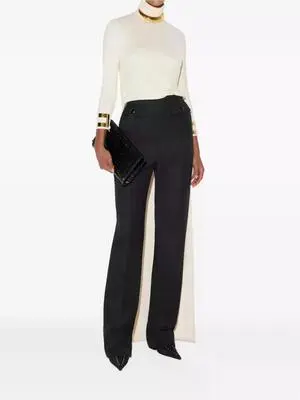 Elisabetta Franchi Top In Shiny Jersey Fabric
