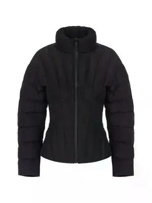Elisabetta Franchi Down Jacket In Voile Fabric