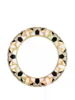 ZAHN-Z Sadaf Mother-of-pearl And Diamond Ring
