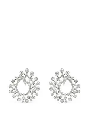 ZYDO ZYDO Diamond Earrings In White Gold