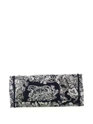 Dior Book Embroidered Canvas Large Tote Bag