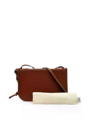 Loewe 2020 Leather Gate Double Zip Pouch Crossbody Bag