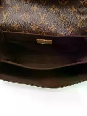 LOUIS VUITTON 2021 Monogram Pochette Metis Satchel
