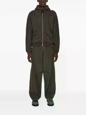 _J.L - A.L_ Plio Woven-trim Hoodie