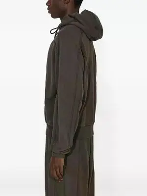 _J.L - A.L_ Plio Woven-trim Hoodie